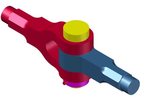 Machine Drawing Knuckle Joint