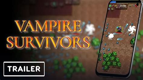 Vampire Survivors Mobile Trailer The Game Awards 2022 Youtube