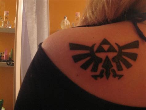 Triforce Tattoos Designs Ideas And Meaning Tattoos For You