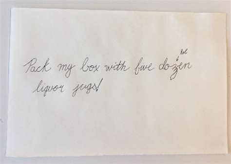 Let S See How Well A Bunch Of Adults Remember Cursive Mashable