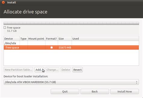 Manual Disk Partitioning Guide For Ubuntu 1104