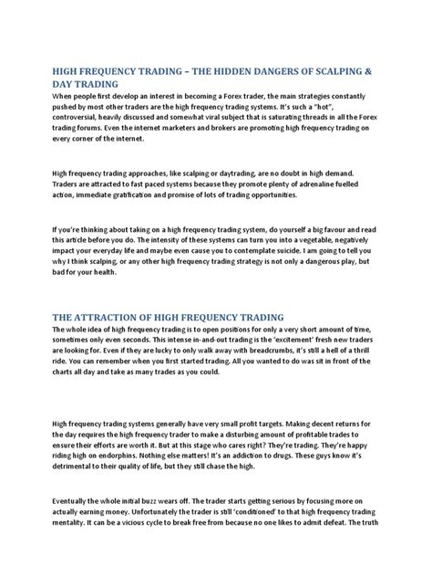 high frequency trading pdf algorithmic trading high frequency trading