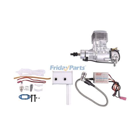 Dle 20 Single Cylinder Two Stroke Side Exhaust Gas Engine For High