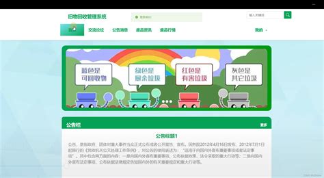 （附源码）springboot旧物回收管理系统 毕业设计 221713旧物回收系统的设计与实现 Csdn博客