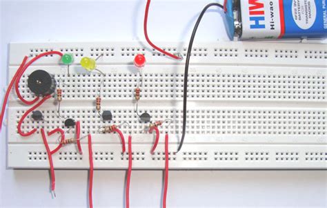 Water Level Indicator Circuit Diagram Using Bc547