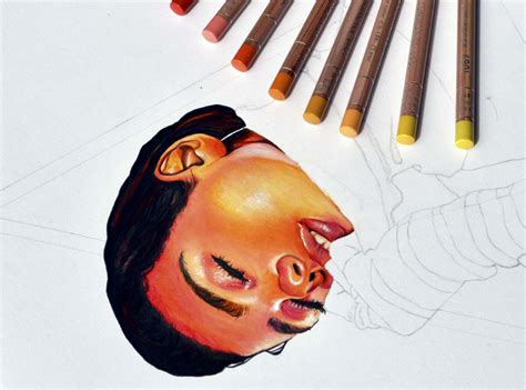 Portfolio Drawing Dua Lipa Emanuel Schweizer