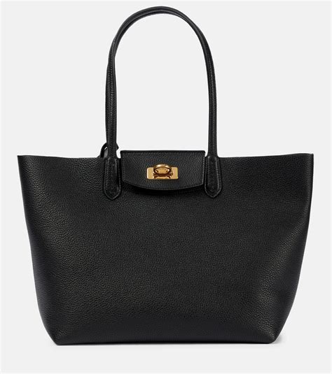 Ferragamo Gancini Leather Tote Salvatore Ferragamo