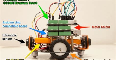 Controller Un Robot Avec Arduino Motor Shield Puce Wifi Cc3000