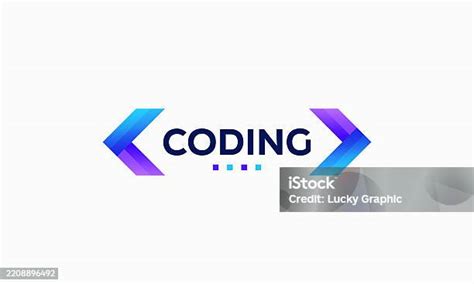 Colorful Coding Designs Template Modern Code For Programmer Stock Illustration Download Image