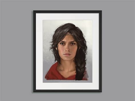 Assassins Creed Odyssey Kassandra Of Sparta Assassins Creed Print