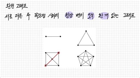 고급수학 그래프 기초 2 youtube