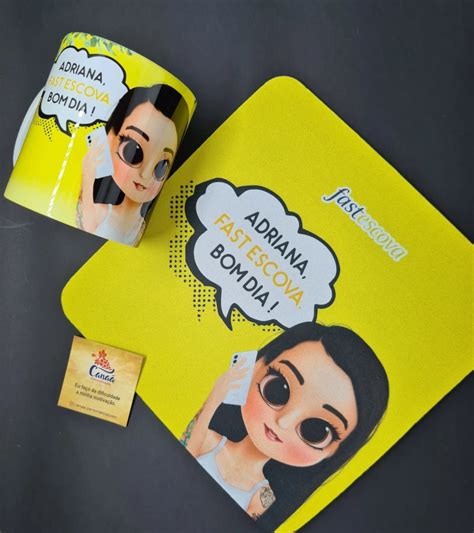 Kit Mouse Pad Caneca Personalizados Elo7 Produtos Especiais