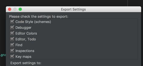 ide can not export code style settings jetbrains rider stack overflow