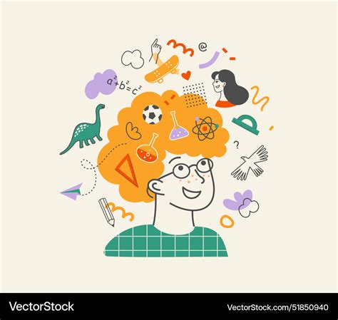 Back To School Concept Education Science Vector Image