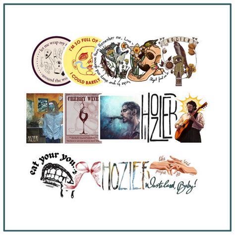 Hozier Stickers Laminated Vinyl Waterproof Stickers Shopee Philippines