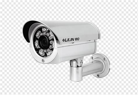 백색 Lilin 감시 카메라 폐쇄 회로 텔레비전 사진기 Ip 사진기 감시 Cctv 비디오 카메라 감시 Hikvision Png Pngwing
