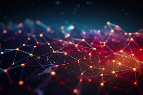 Premium Ai Image Abstract Background Functions Of Complex Networks