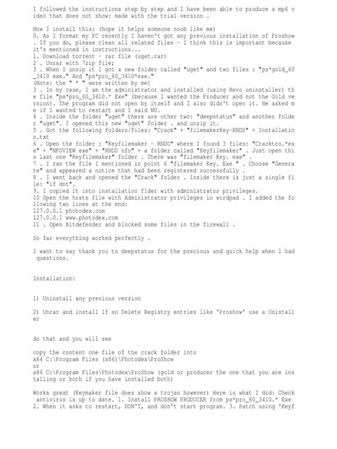 proshow 6 pdf computer file data management