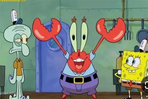 میم باب اسفنجی با طمع عید تستچی