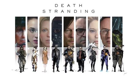 Image Death Stranding Characters Art By Yoji Shinkawa Ps4