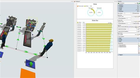 Use Two Operators For Setup And One Operator For Processing In A Processor Flexsim Community
