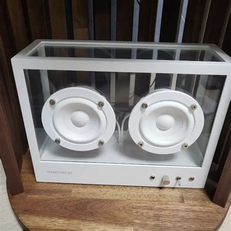 Speakeramplifier 투명스피커블루투스스피커예쁜스피커모던미드센추리인테리어스피커 On Bunjang With