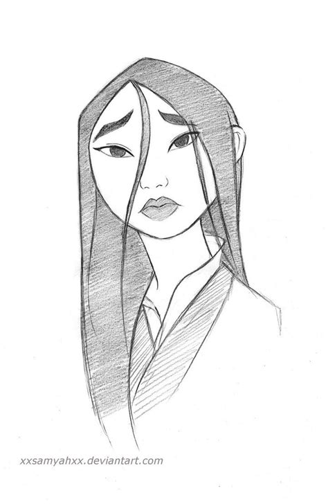 Mulan Sketch At PaintingValley Com Explore Collection Of Mulan Sketch