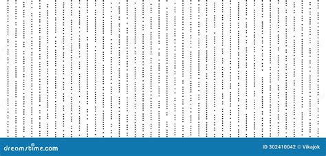 Dotted Lines Seamless Pattern Stippled Line Background Vertical Dot