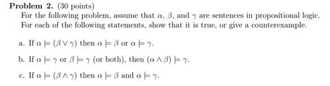 Solved Problem Points For The Following Problem Chegg