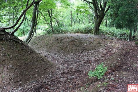 玄蕃尾城越前国福井県 日本の城写真集