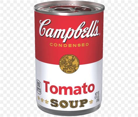 Campbells Soup Cans Campbells Condensed Tomato Soup Tin Can Campbell Soup Company Png