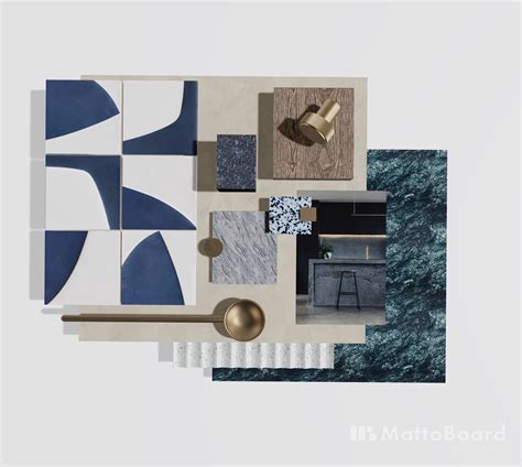 Interior Design Material Boards