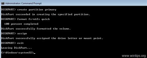 How To Format Hard Drive From Command Prompt Or DISKPART WinTips Org