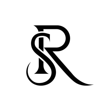 Download Letter Sr Creative Shape Modern Classic Unique Logo For Free