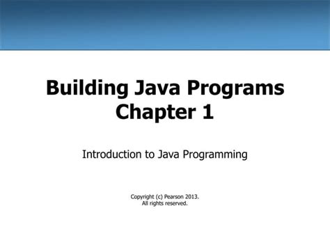 Ch01 Basic Java Programsppt