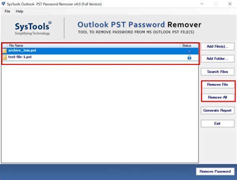 PST Password Recovery Tool To Remove Forgotten PST Password