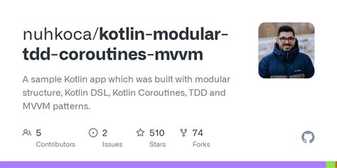 Github Nuhkocakotlin Modular Tdd Coroutines Mvvm A Sample Kotlin App Which Was Built With