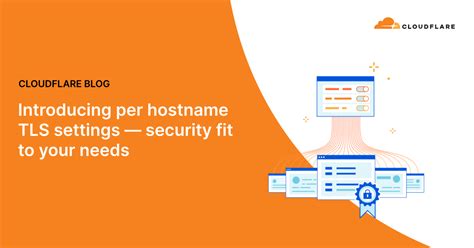 introducing per hostname tls settings — security fit to your needs