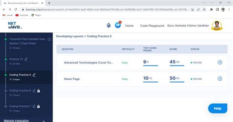 guru venkata vishnu vardhan durugadda on linkedin nxtwave coding connections ccbp css