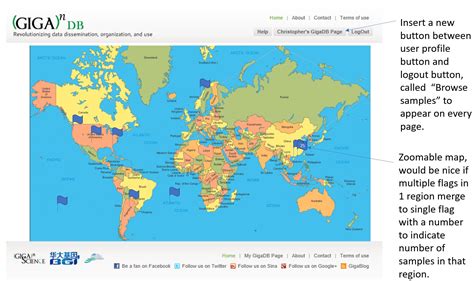 Visualisation Of Samples On Map Issue Gigascience Gigadb Website Github