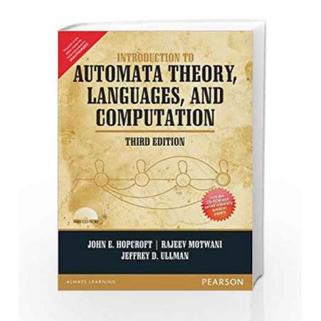 Introduction To Automata Theory Languages And Computation Anna University By John E Hopcroft