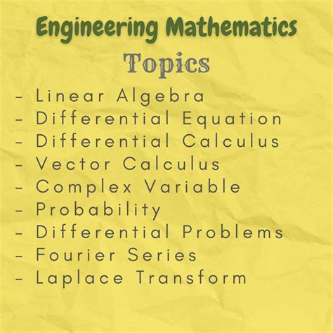 Engineering Mathematics Notes Handwritten Note With Detailed