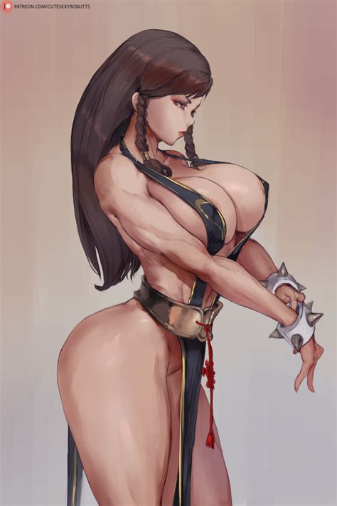 Chun Li Battle Costume By Cutesexyrobutts Hentai Foundry