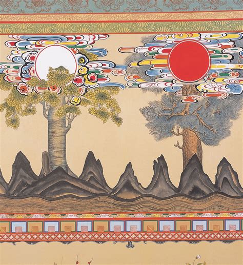 사단법인 한국 전통 민화 연구소 일본 예술 민화 예술품