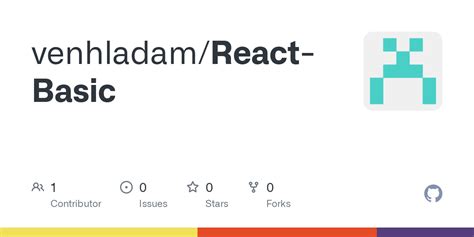 GitHub Venhladam React Basic