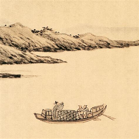 渡荆门送别配图水墨画 渡荆门送别配图画 渡荆门送别配图简笔画 大山谷图库
