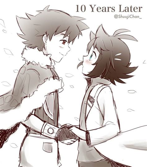 Pin De Diamonddust Em Firstfriendshipping Ash X Goh Casais Pokemon Personagens Pokemon O