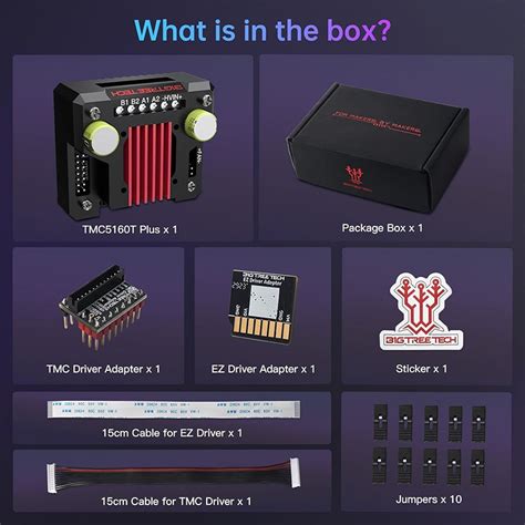 Bigtreetech Tmc5160t Plus Stepper Motor Driver V1 0 With Heatsink Case