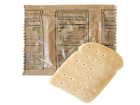 Buy Mre White Wheat Snack Bread Component In Stock Epidemic Proof