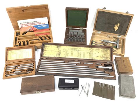 Lot Vintage Precision Machinist Tools